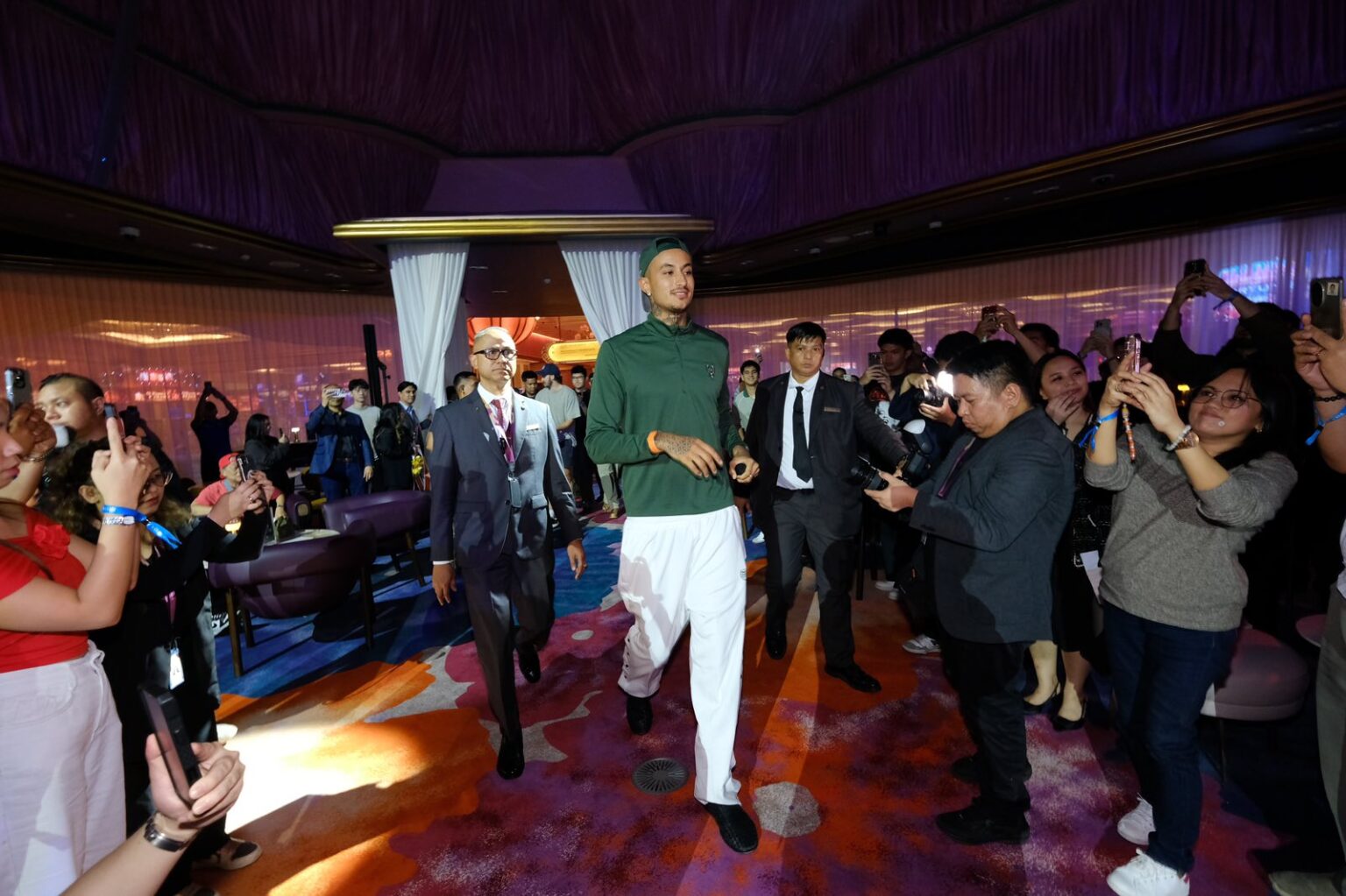 NBA champion Kyle Kuzma welcomed at Okada Manila