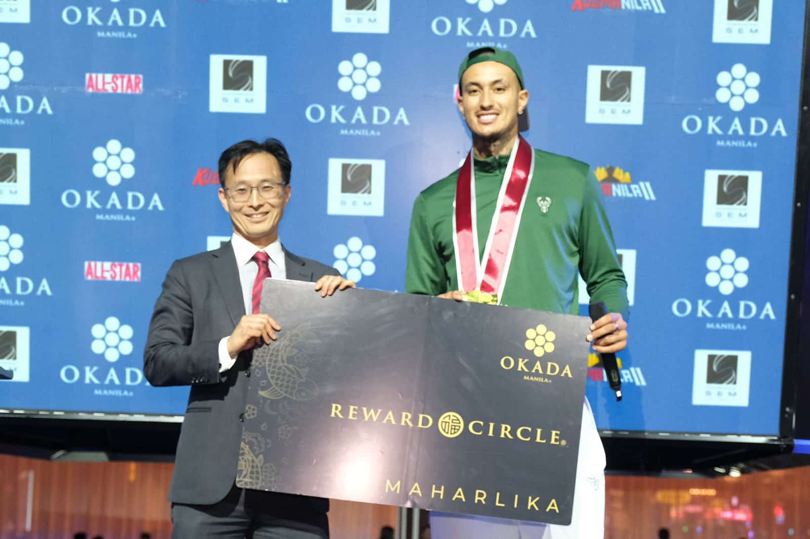 NBA champion Kyle Kuzma welcomed at Okada Manila