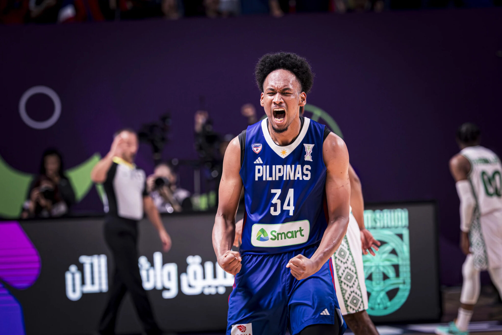 Gilas' AJ Edu attributes solid showing to coaches, teammates