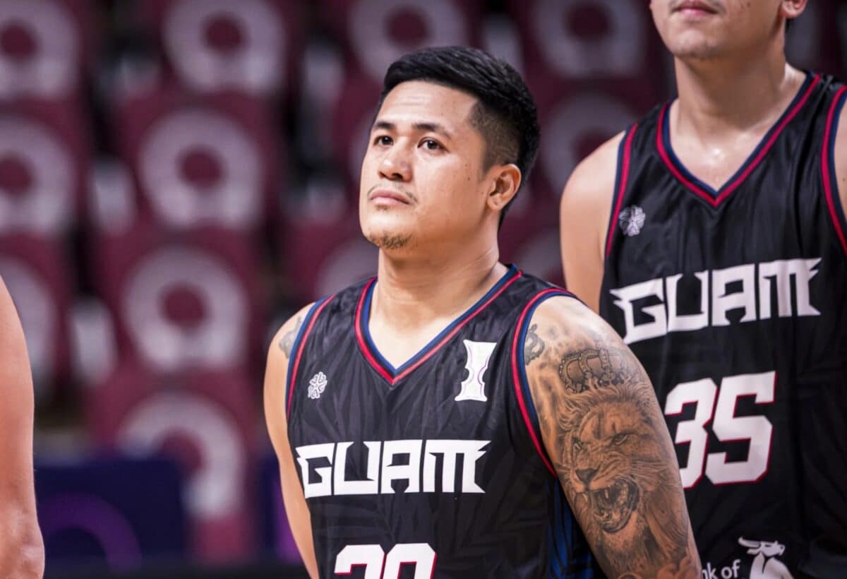 Jericho Cruz sidelined as Guam ends Fiba Asia Cup debut run