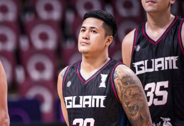Jericho Cruz expects no pressure as Guam battles Gilas Pilipinas