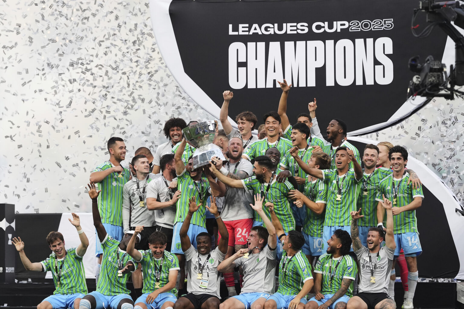 Sounders blank Messi, Inter Miami in Leagues Cup final