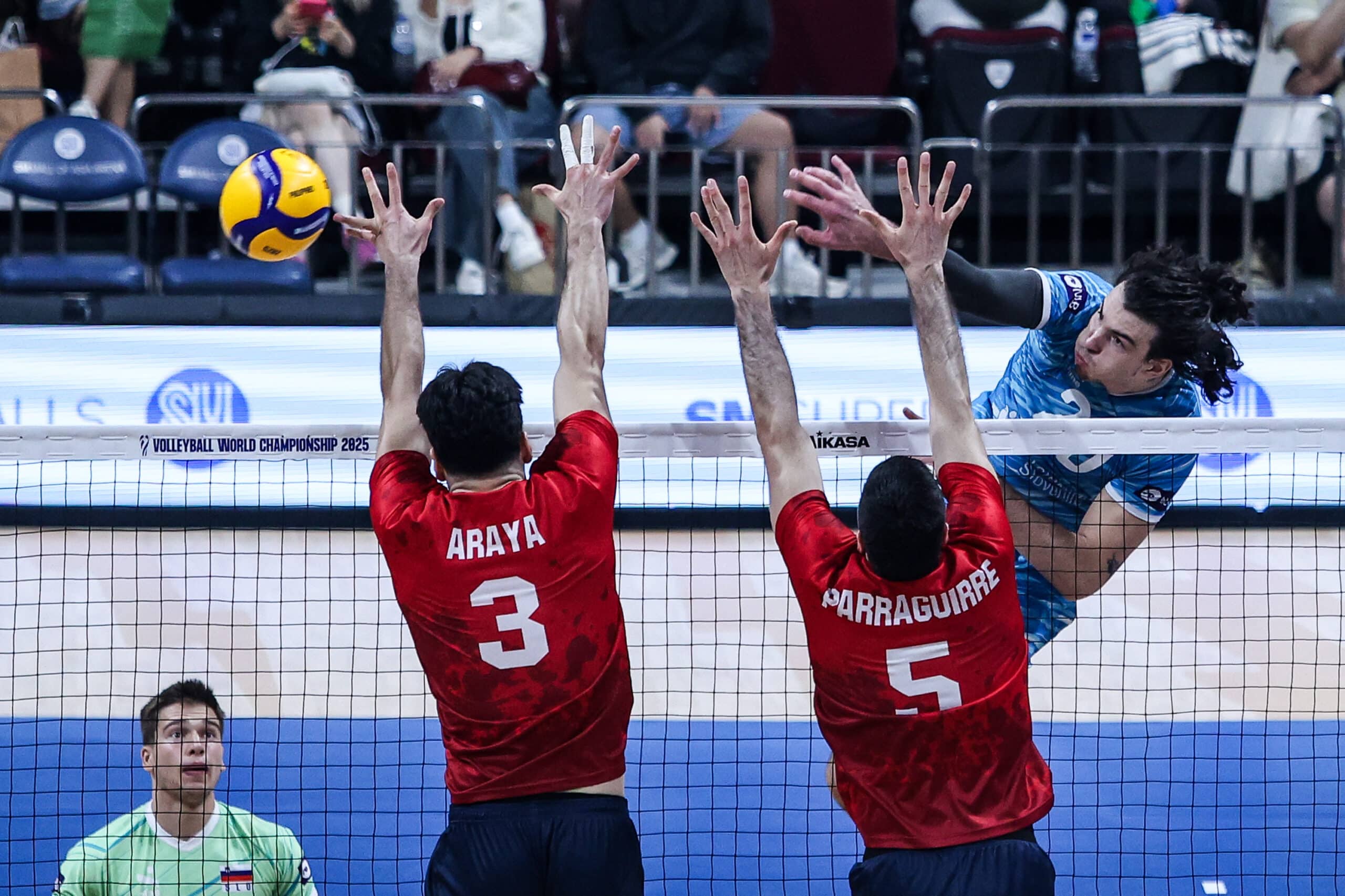 FIVB Men’s World: Nik Mujanovic steps up as Slovenia sweeps Chile