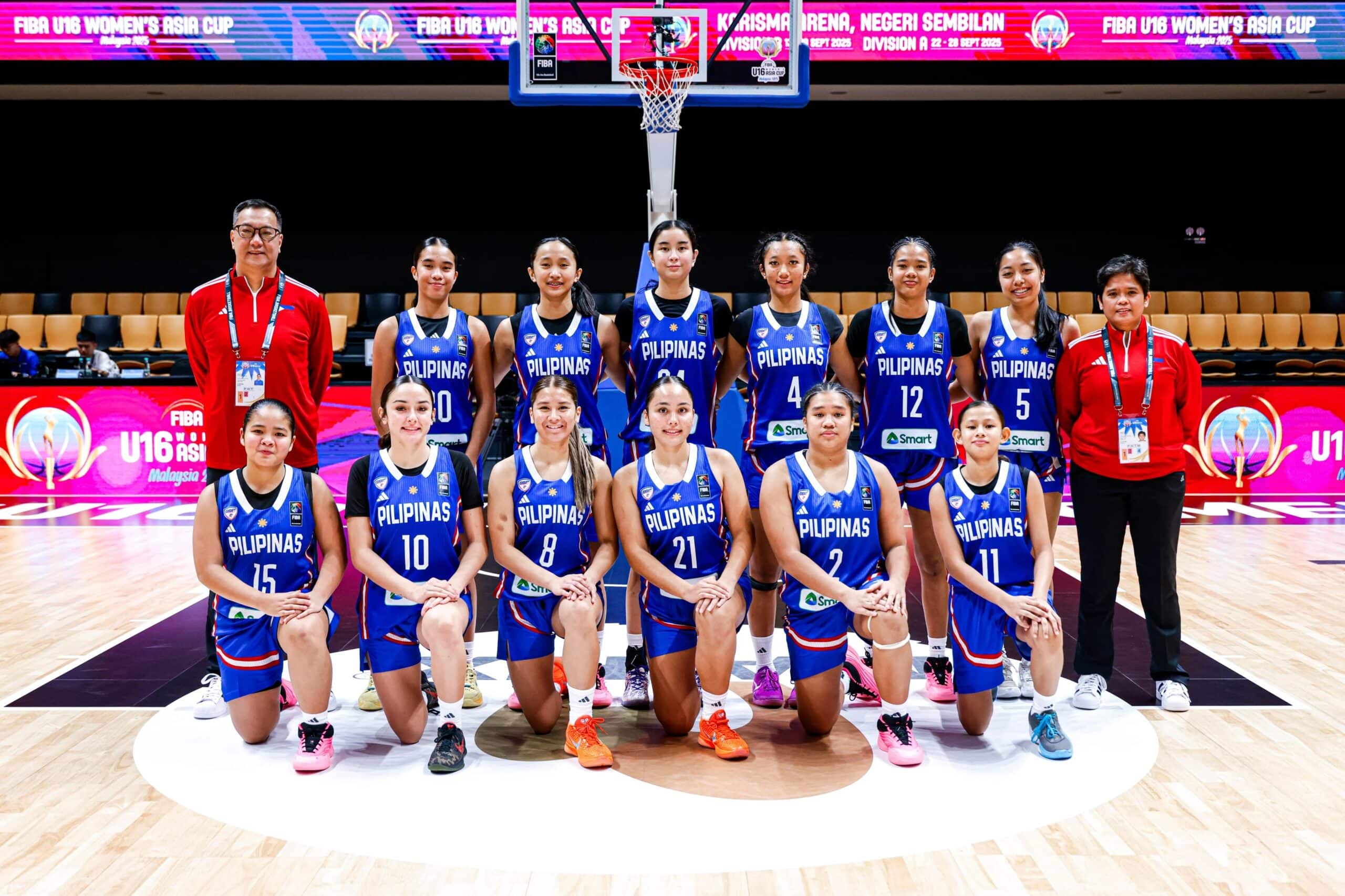 Gilas Girls bow to China, fall short of Fiba U16 Asia Cup semis
