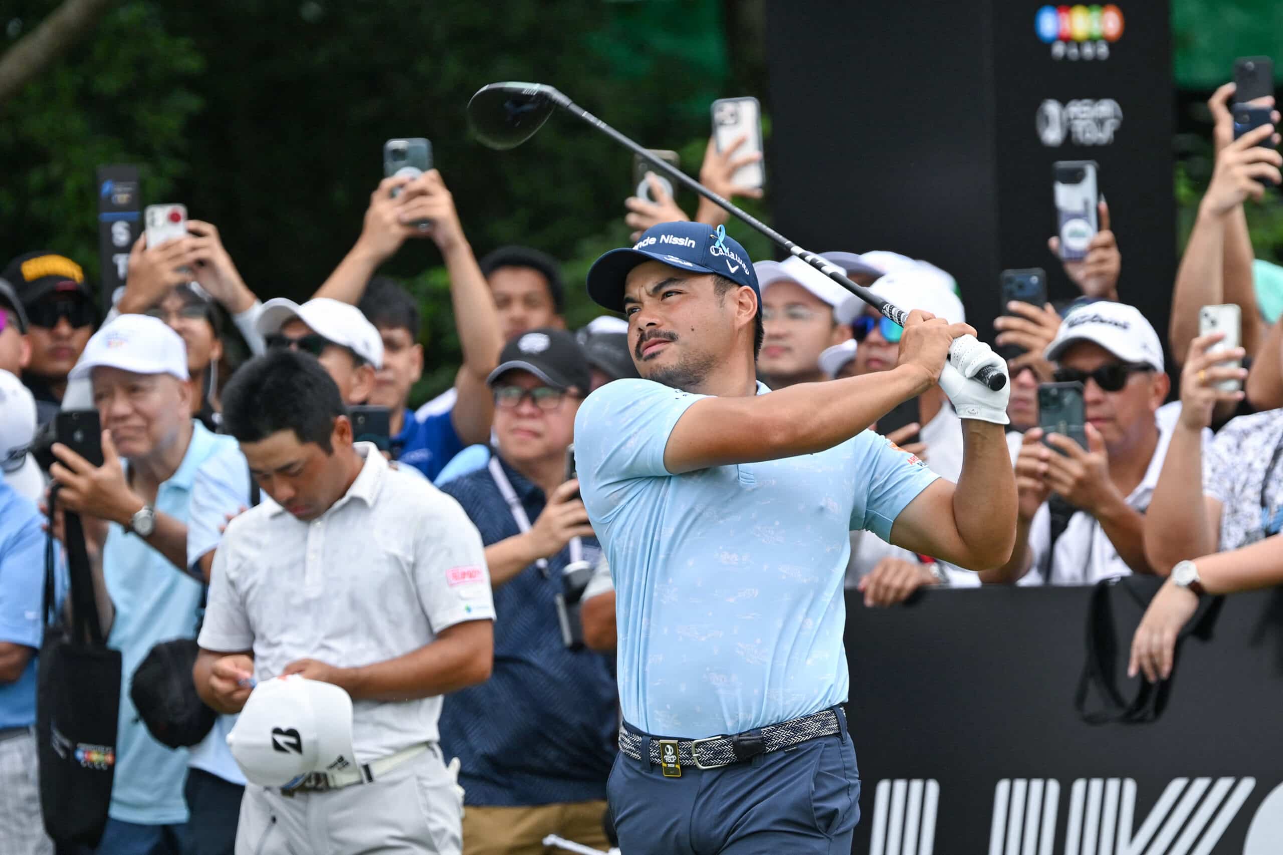 Miguel Tabuena grabs share of lead at International Series