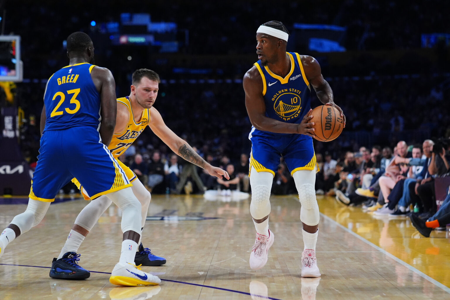 NBA: Luka Doncic scores 43, but Warriors top Lakers