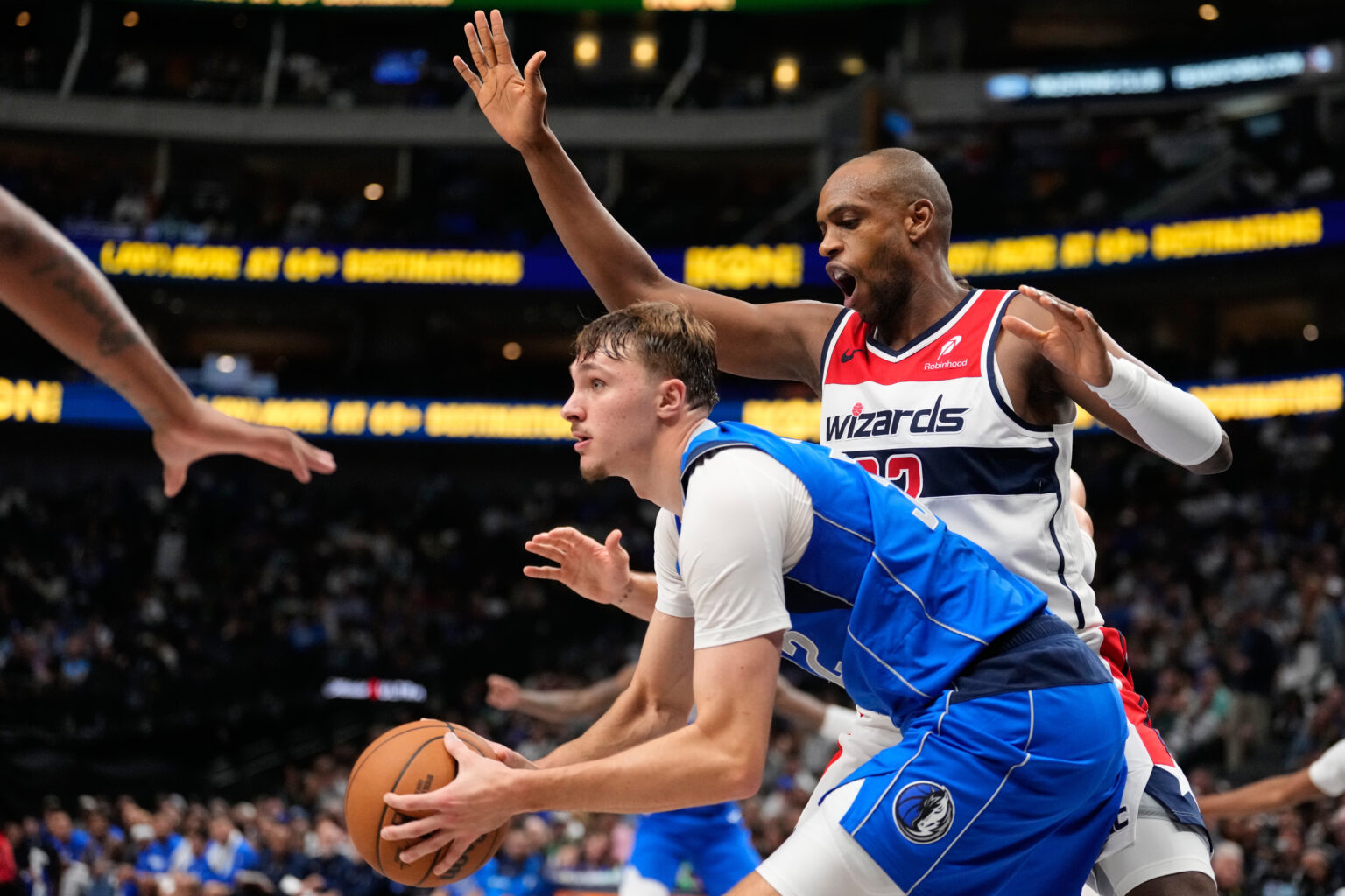 NBA: Wizards turn away Cooper Flagg-fueled rally to beat Mavs
