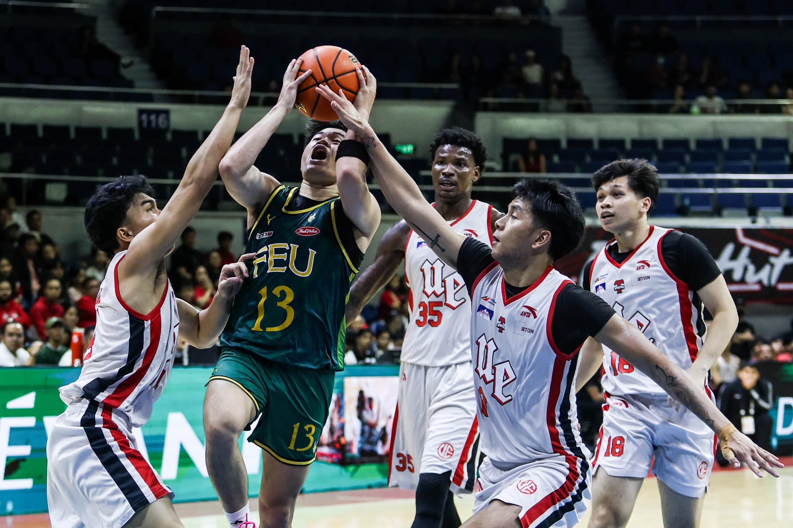 UAAP: FEU takes care of shorthanded UE for second win