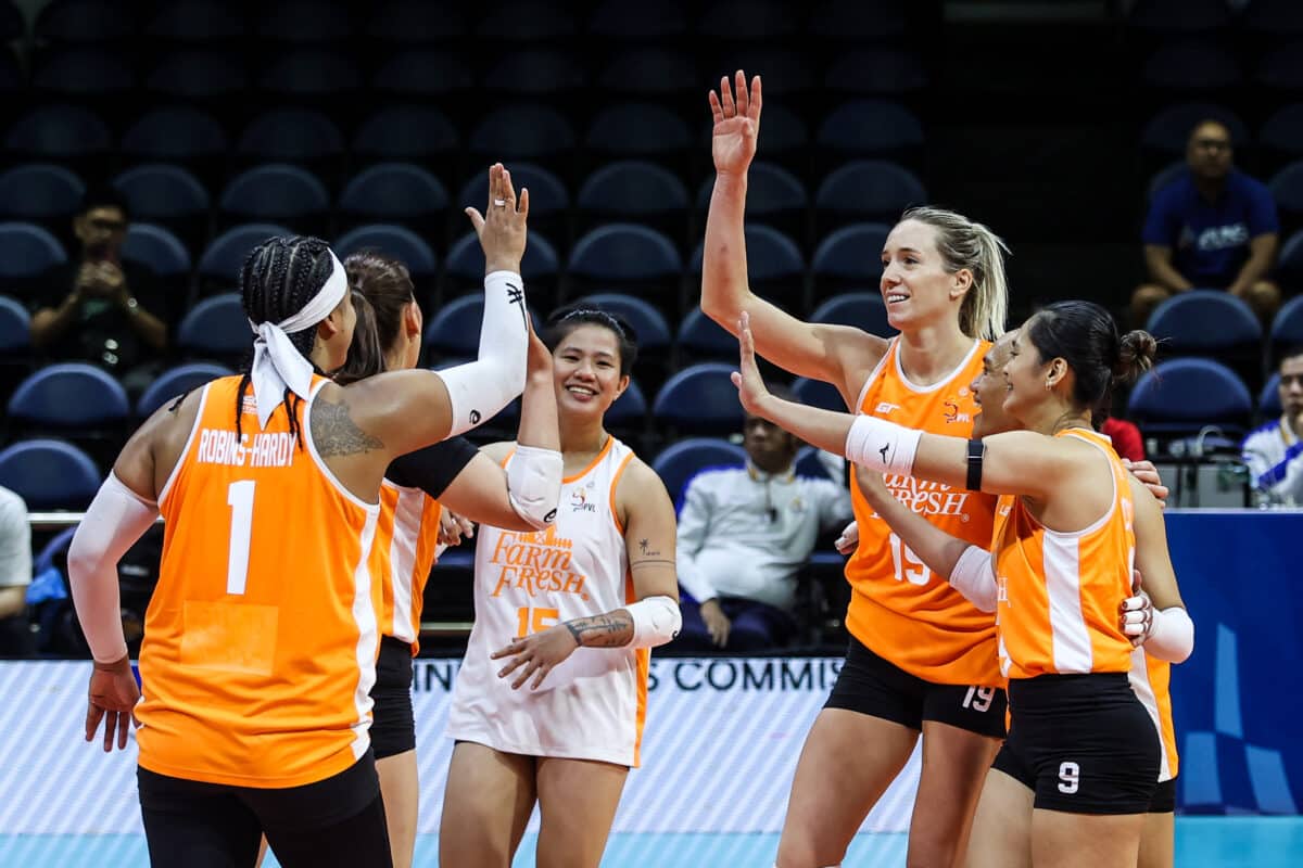 PVL: Farm Fresh beats Capital1 for 3-0 start