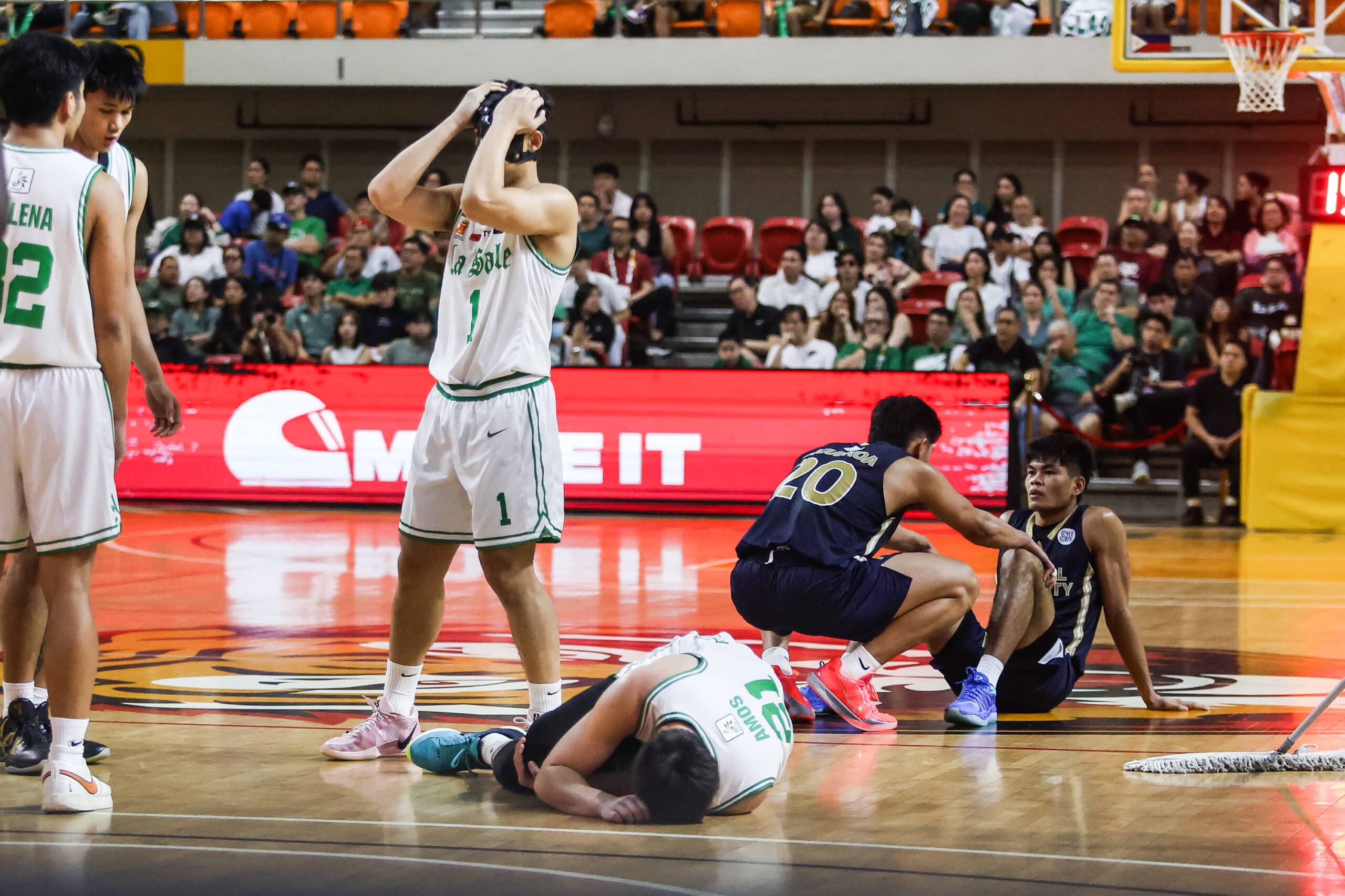 UAAP: Mason Amos injury adds woes to struggling La Salle