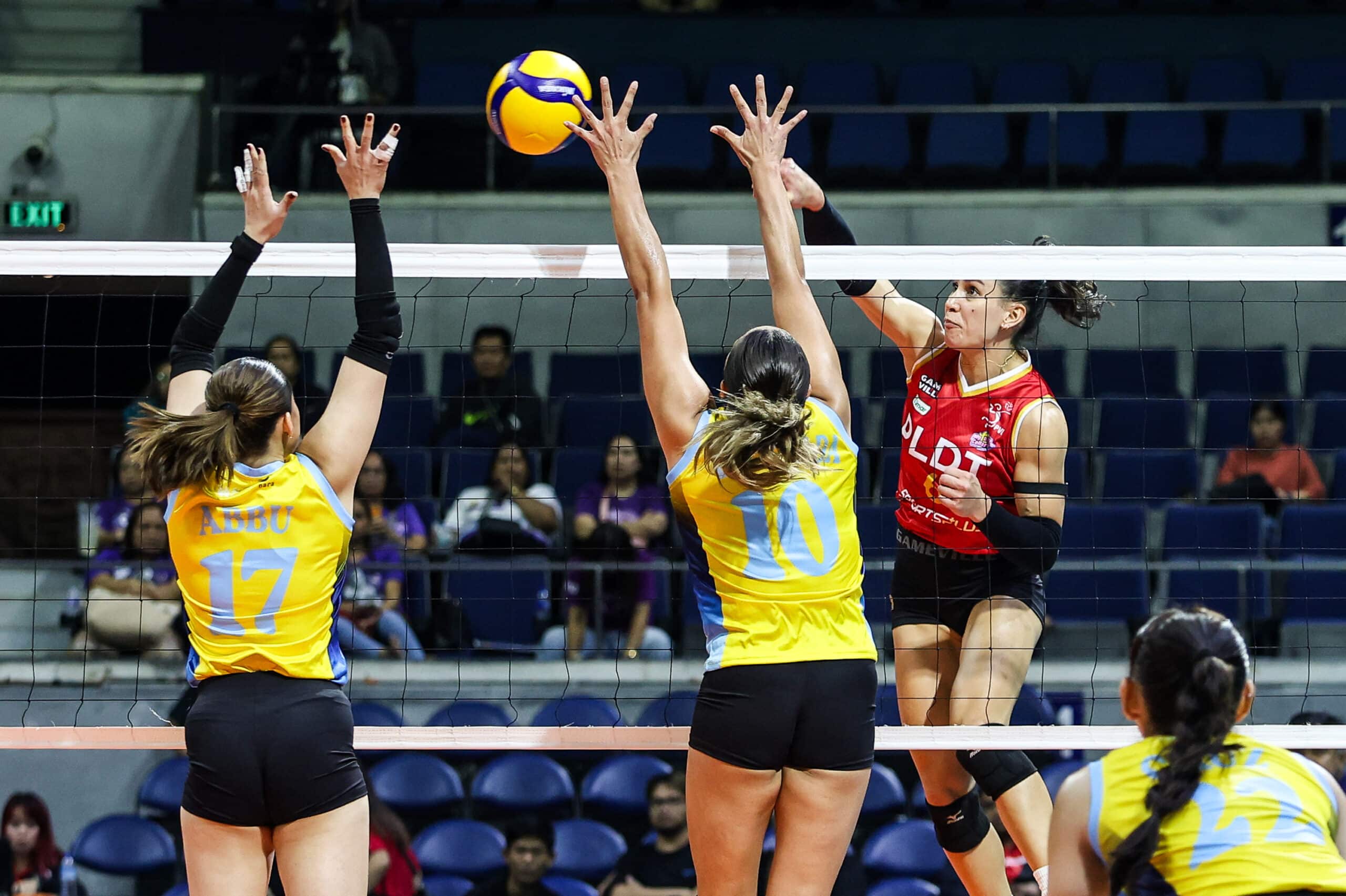 PVL: Davison, PLDT open title chase with rout of Capital1