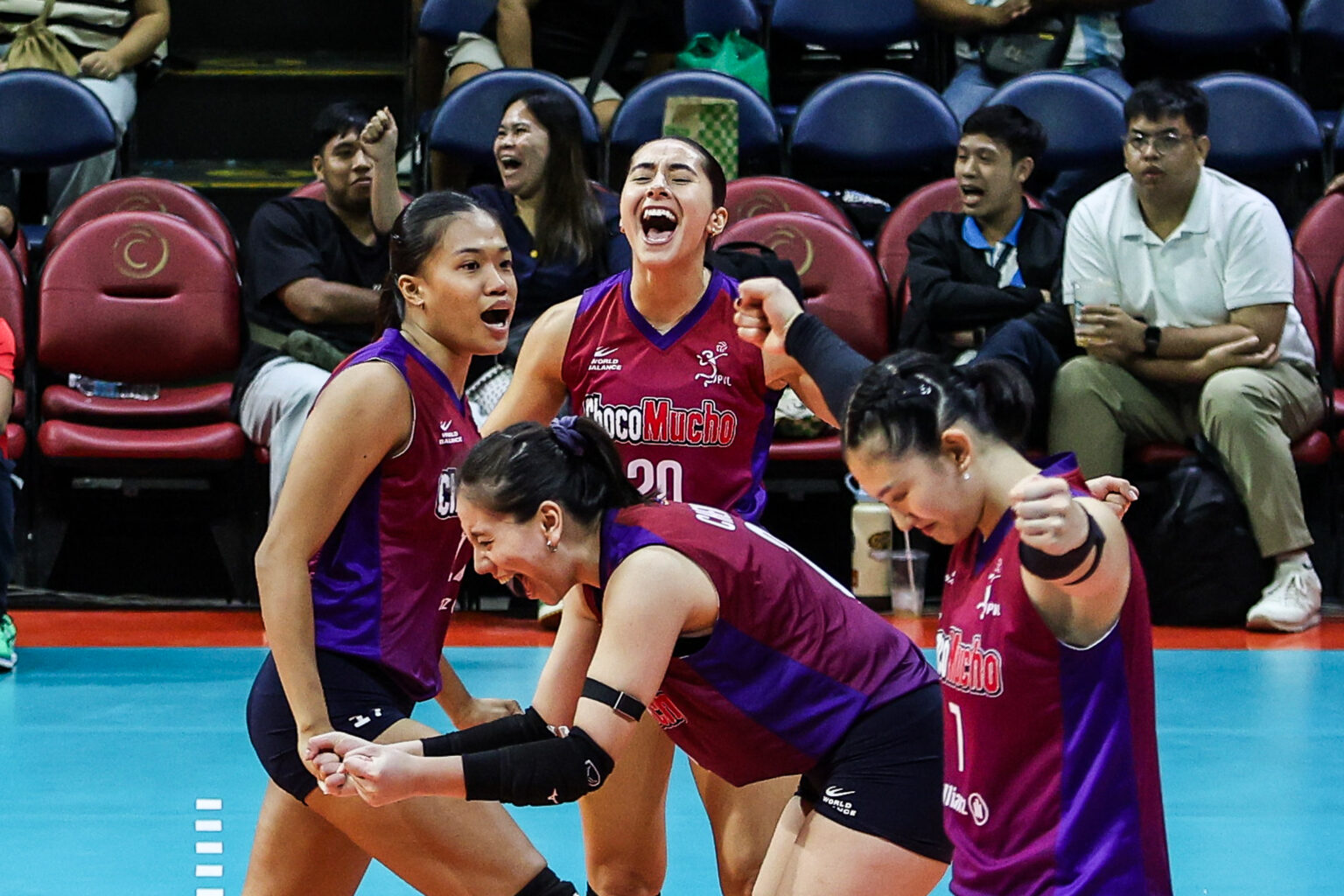 PVL: Tia Andaya a boost off Choco Mucho bench in triumphant debut