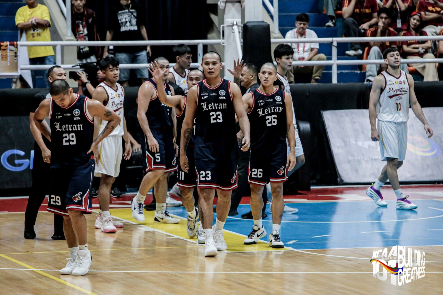 NCAA Season 101: Letran ends Perpetual Help’s unbeaten streak