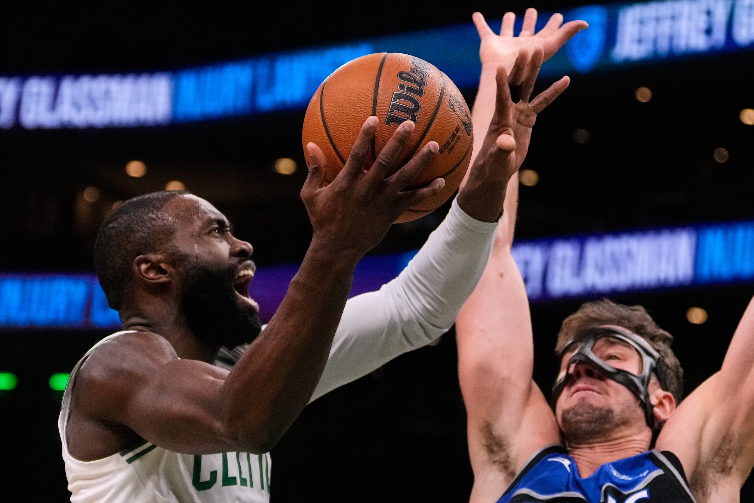 NBA: Jaylen Brown boosts Celtics past shorthanded Magic