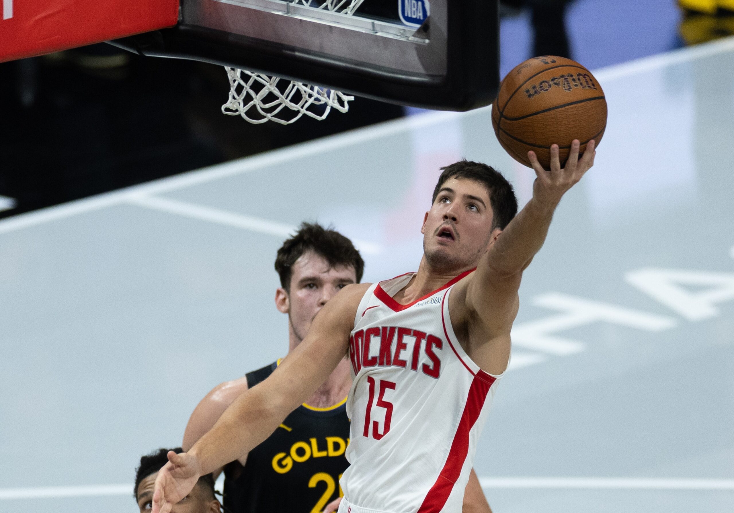 NBA: Reed Sheppard, Rockets rally in 2nd half to beat Warriors