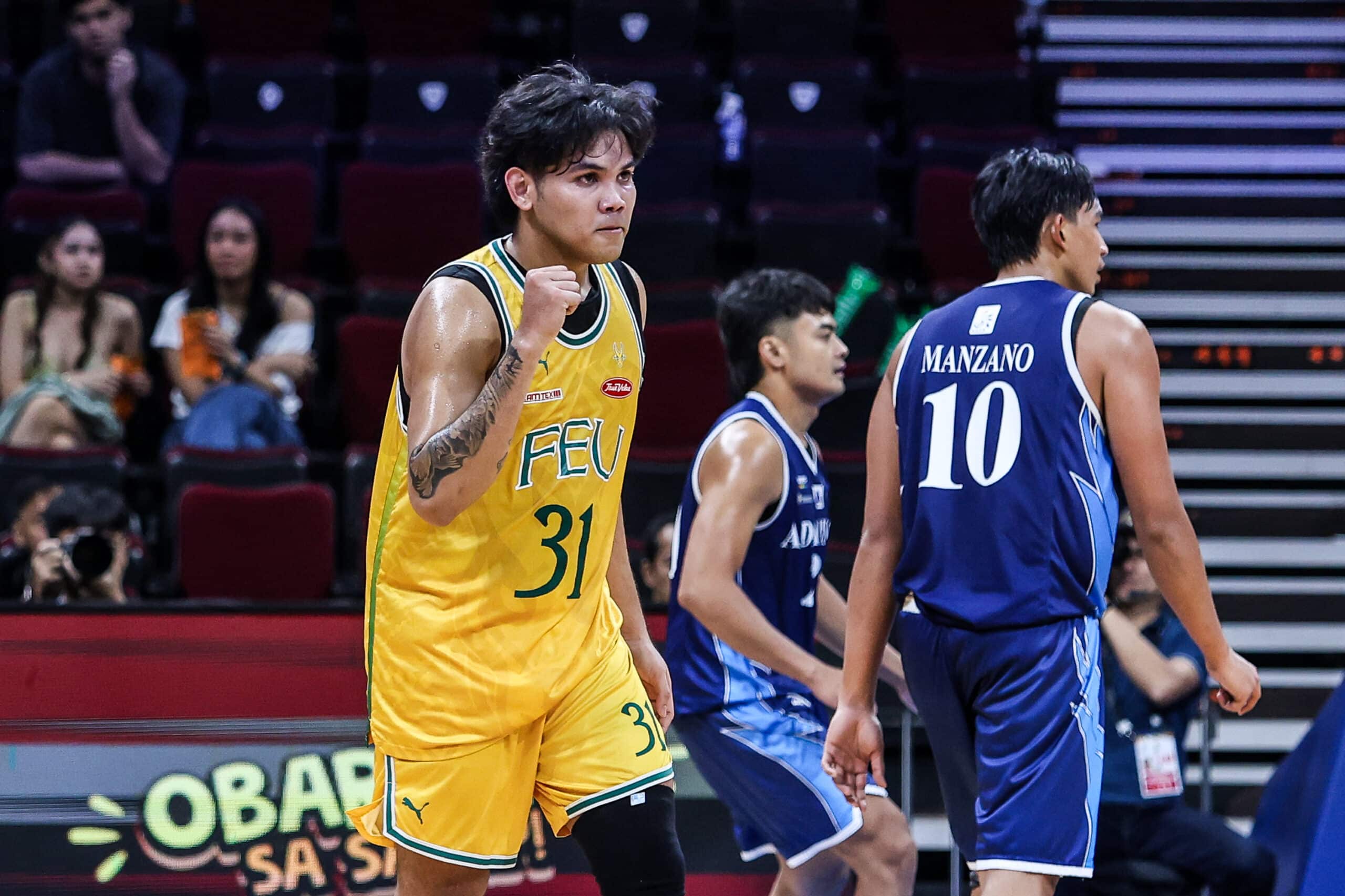 UAAP: FEU escapes Adamson in OT after losing lead