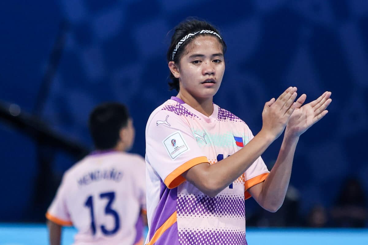 Isabella Bandoja savors goal for Filipina5 vs Argentina
