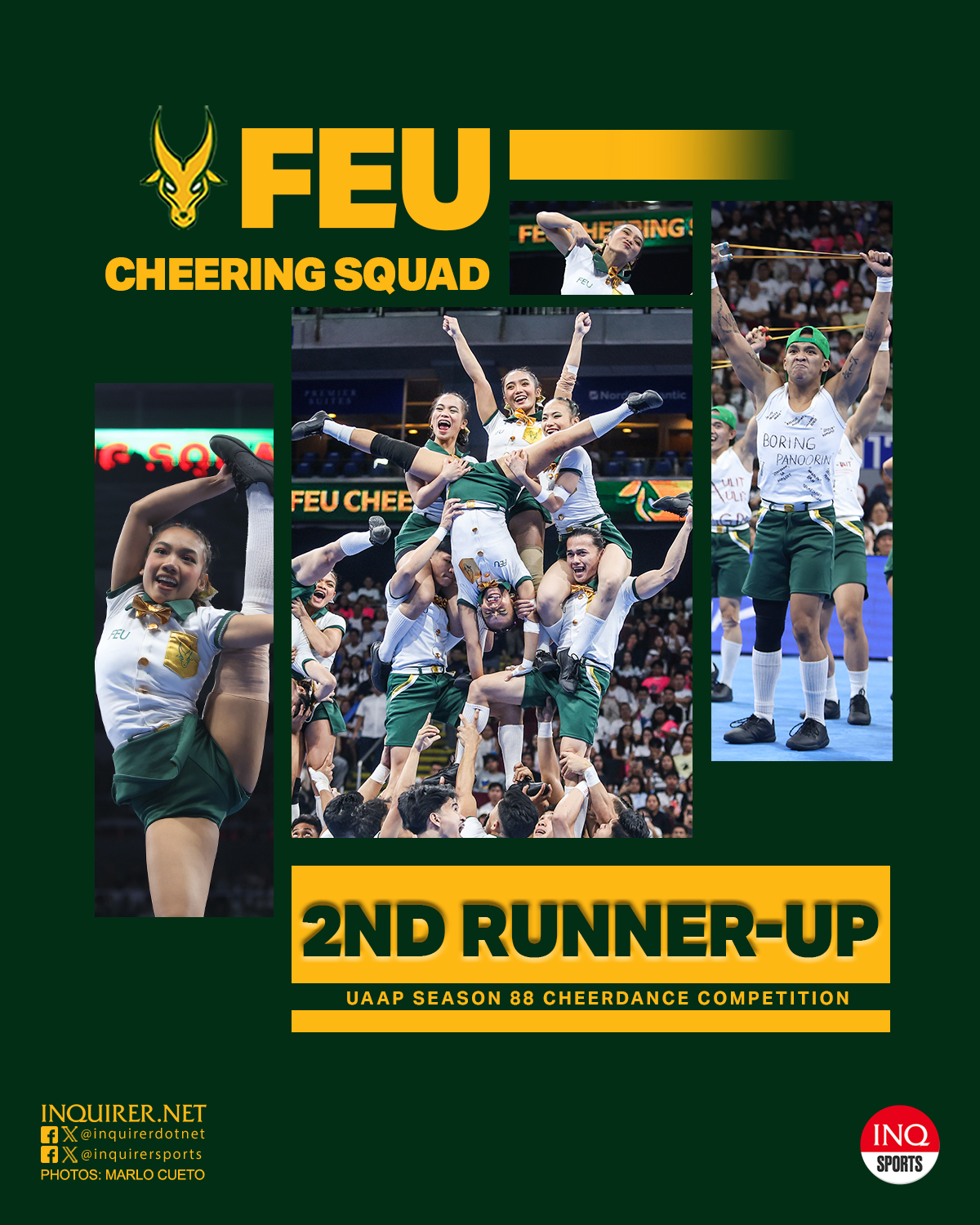 HIGHLIGHTS: UAAP Cheerdance Competition 2025