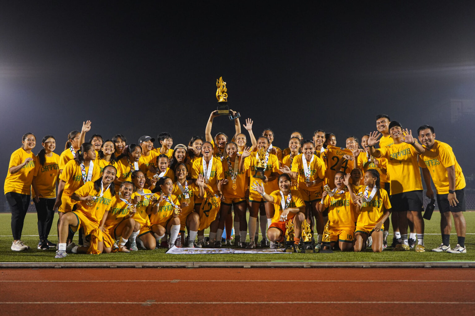 UAAP: FEU completes unbeaten run for women’s football four-peat