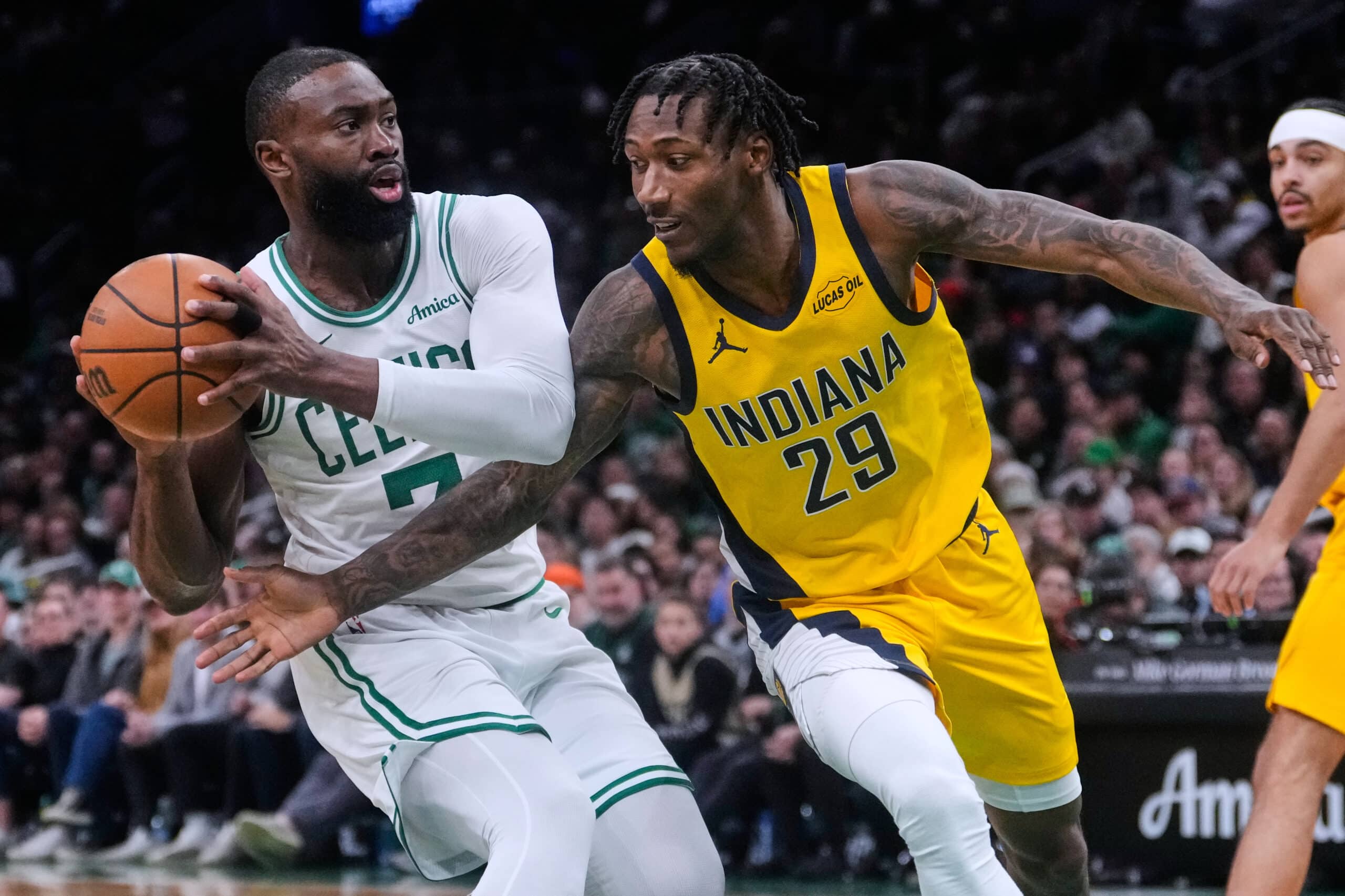 NBA: Jaylen Brown leads Celtics' comeback win over Pacers