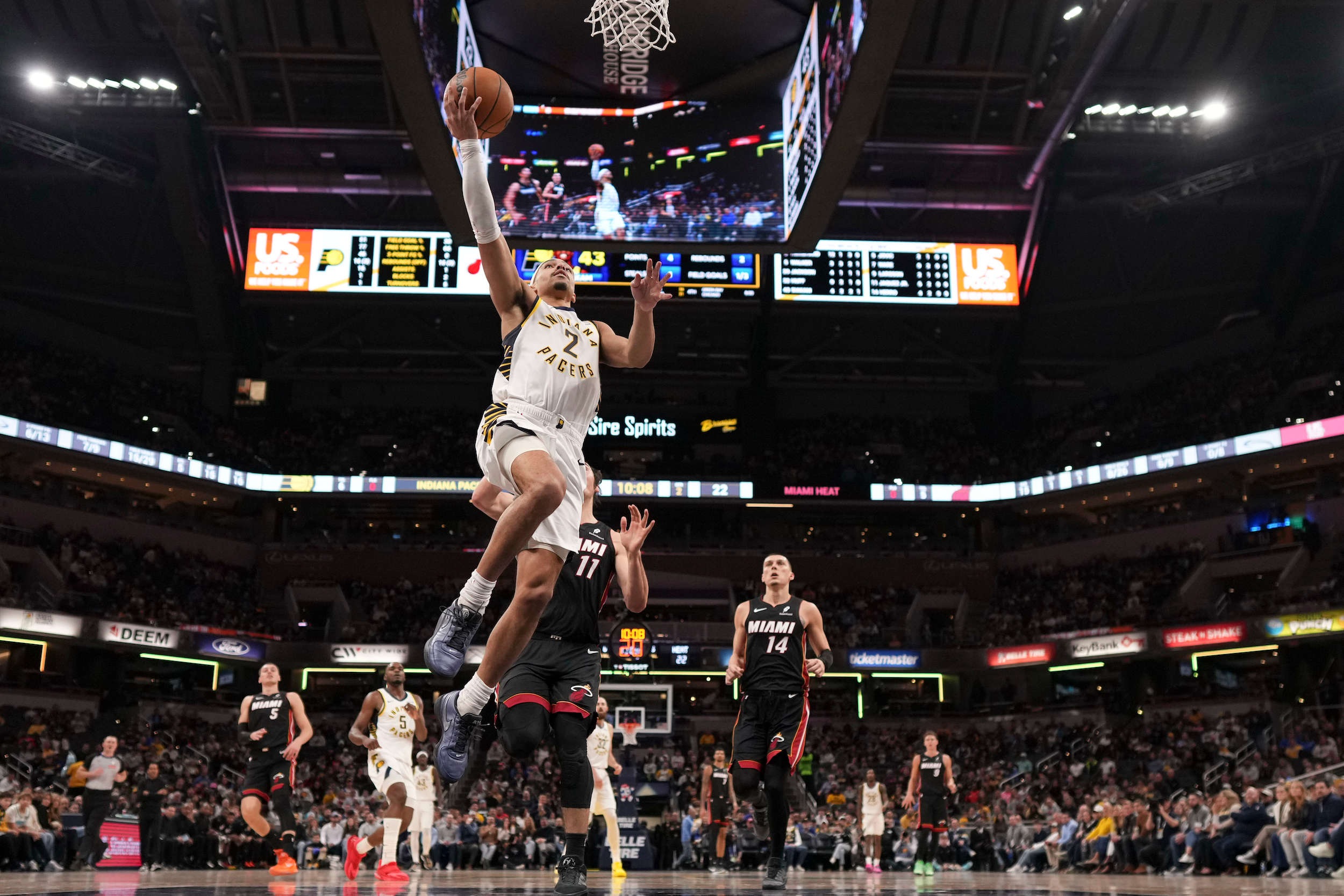 NBA: Pacers defeat Heat for rare 2nd straight victory